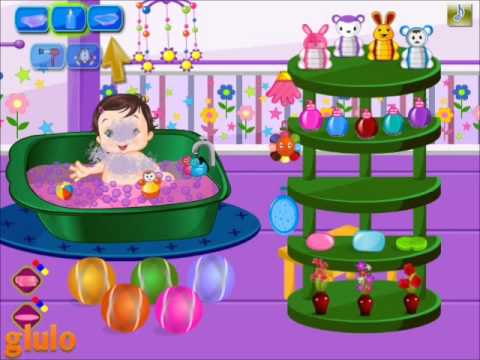 Playful Baby Bathing full game play for kids - YouTube