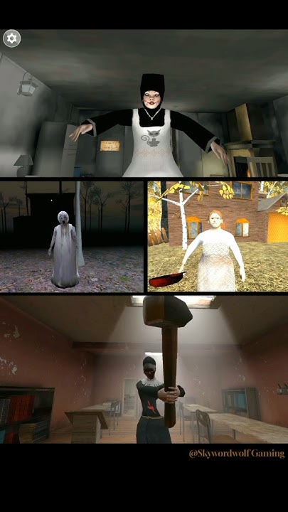 Horror Kiss 2 Nuni Vs Stepmother Madness Vs Evil Nun Vs Slendrina Forest - YouTube