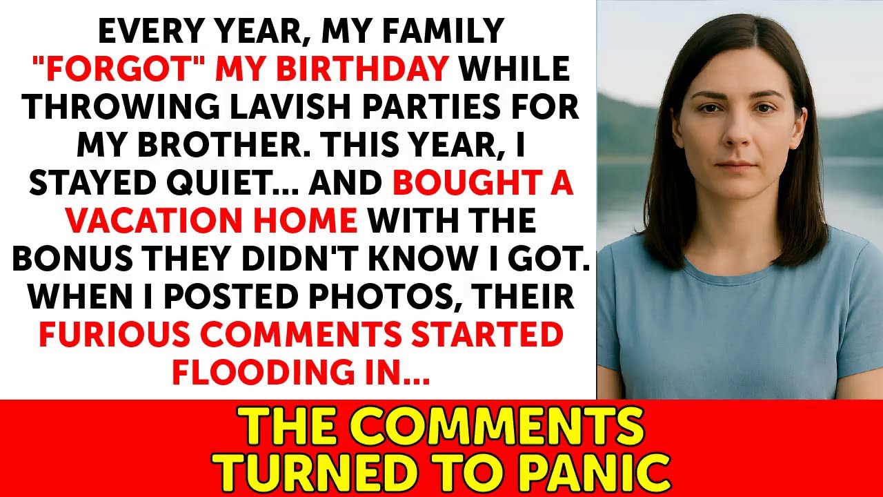 Every Year, My Family "Forgot" My Birthday While Throwing Lavish ...
