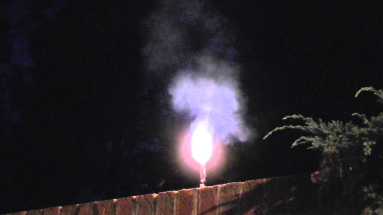 Even More Improved Homemade Firework - YouTube
