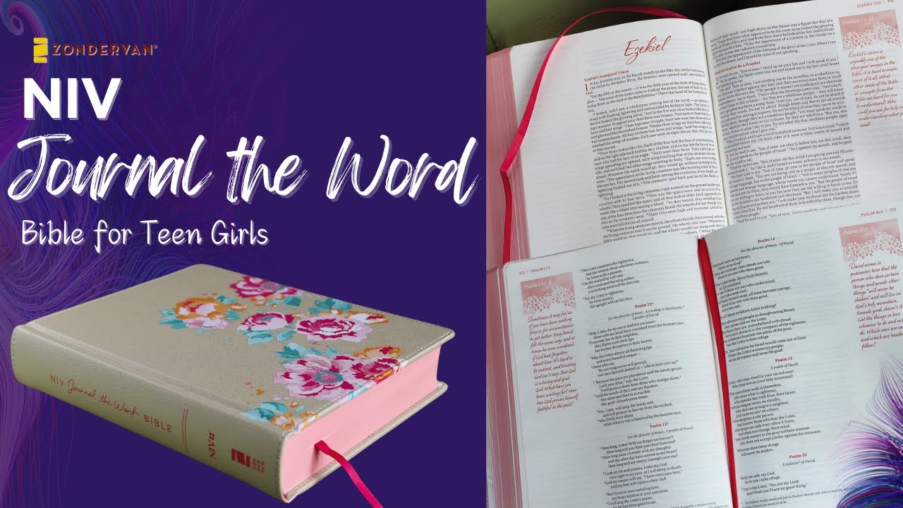 Journal the Word Bible for Teen Girls - YouTube