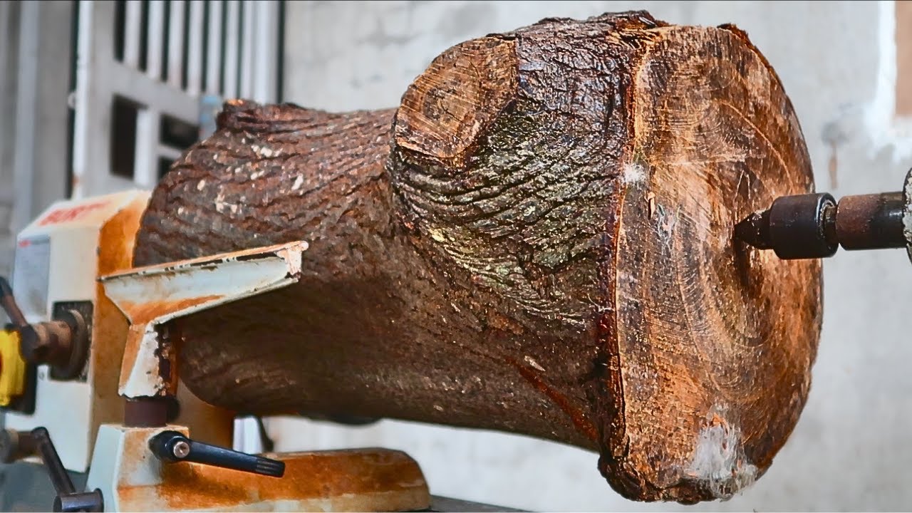 wood lathe, wood lathe art. - YouTube