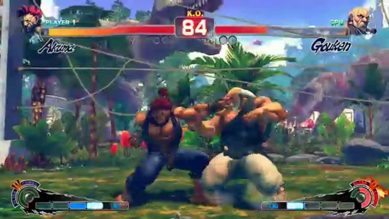 Ultra Street Fighter IV battle: Akuma vs Gouken - YouTube