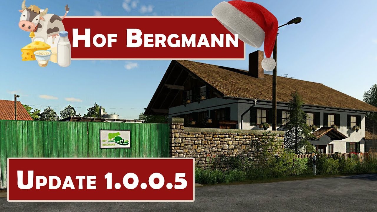 LS19 HOF BERGMANN : Hof Bergmann 1.0.0.5 Update | Was ist alles Neu ...