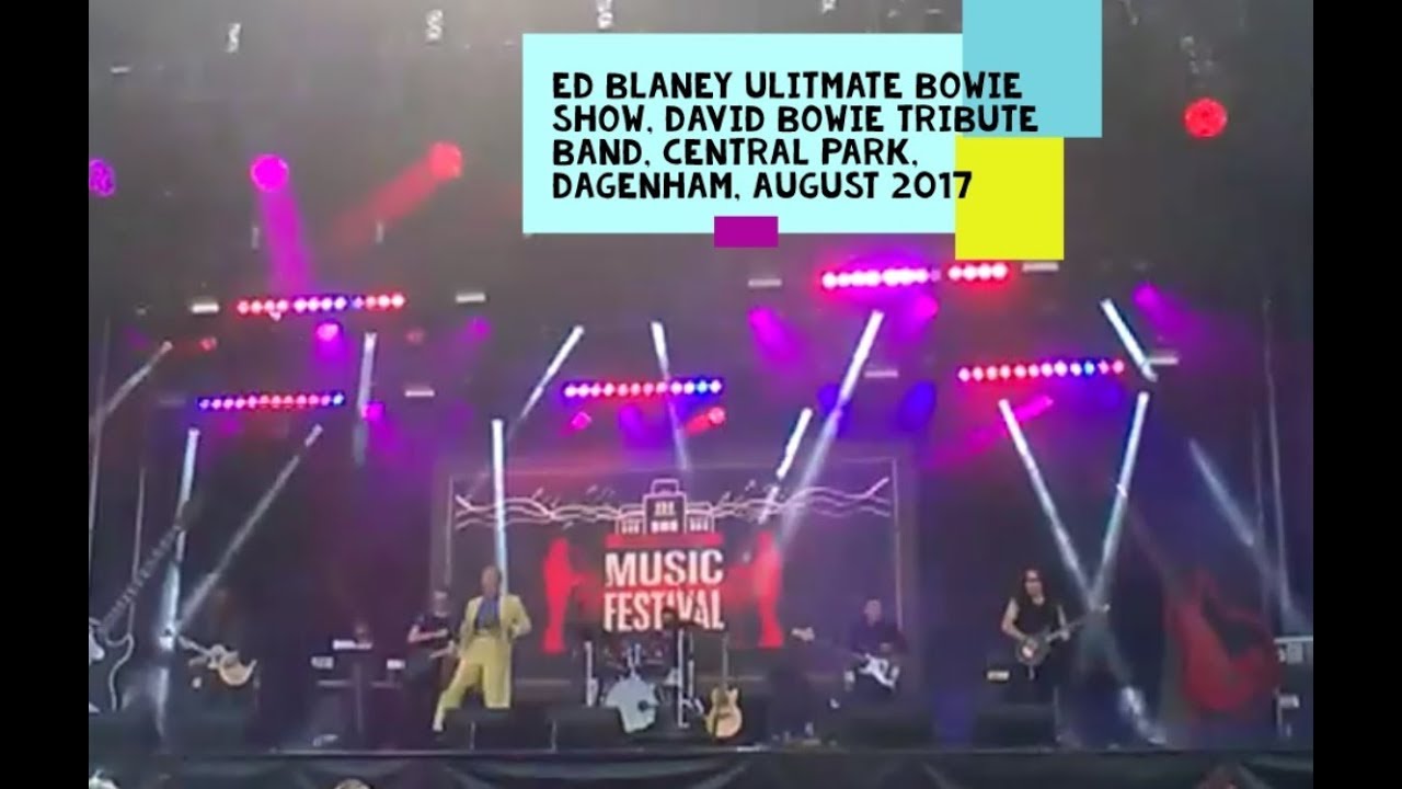 Ed Blaney Ultimate Bowie Show, David Bowie Tribute Band, Central Park ...