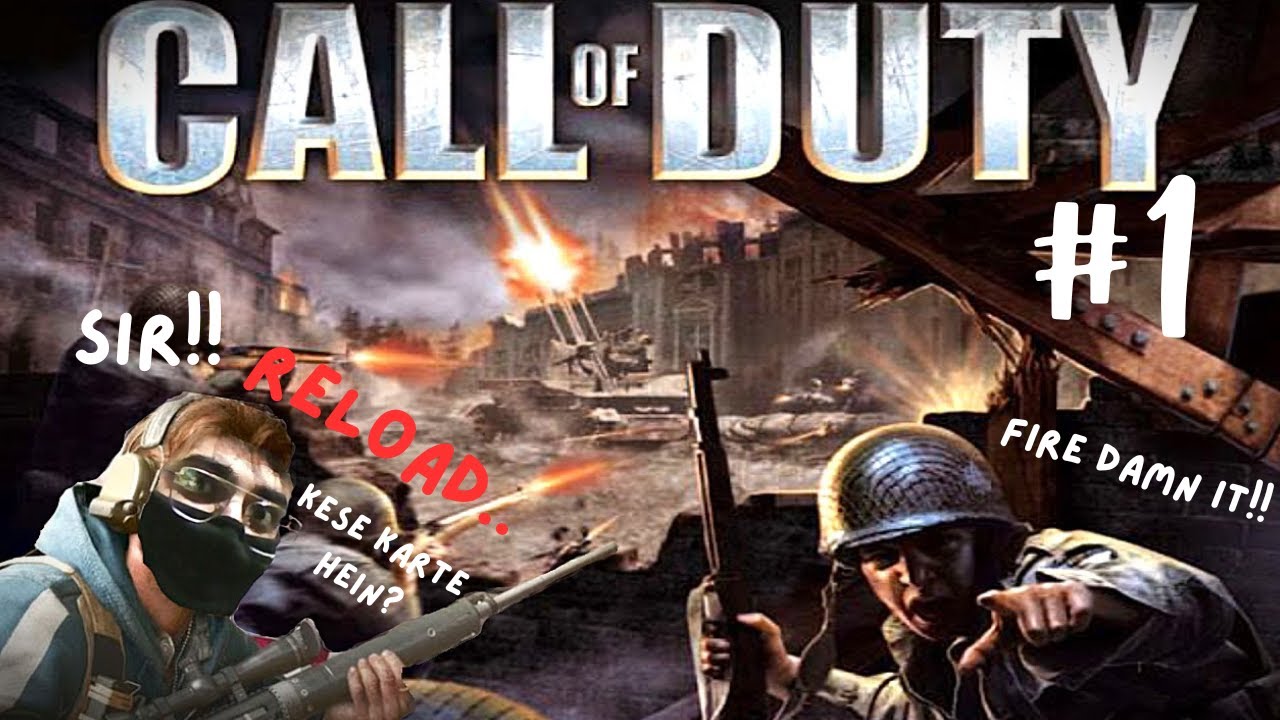 PLAYING CALL OF DUTY FOR THE FIRST TIME | CALL OF DUTY 1 - PART 1 - YouTube