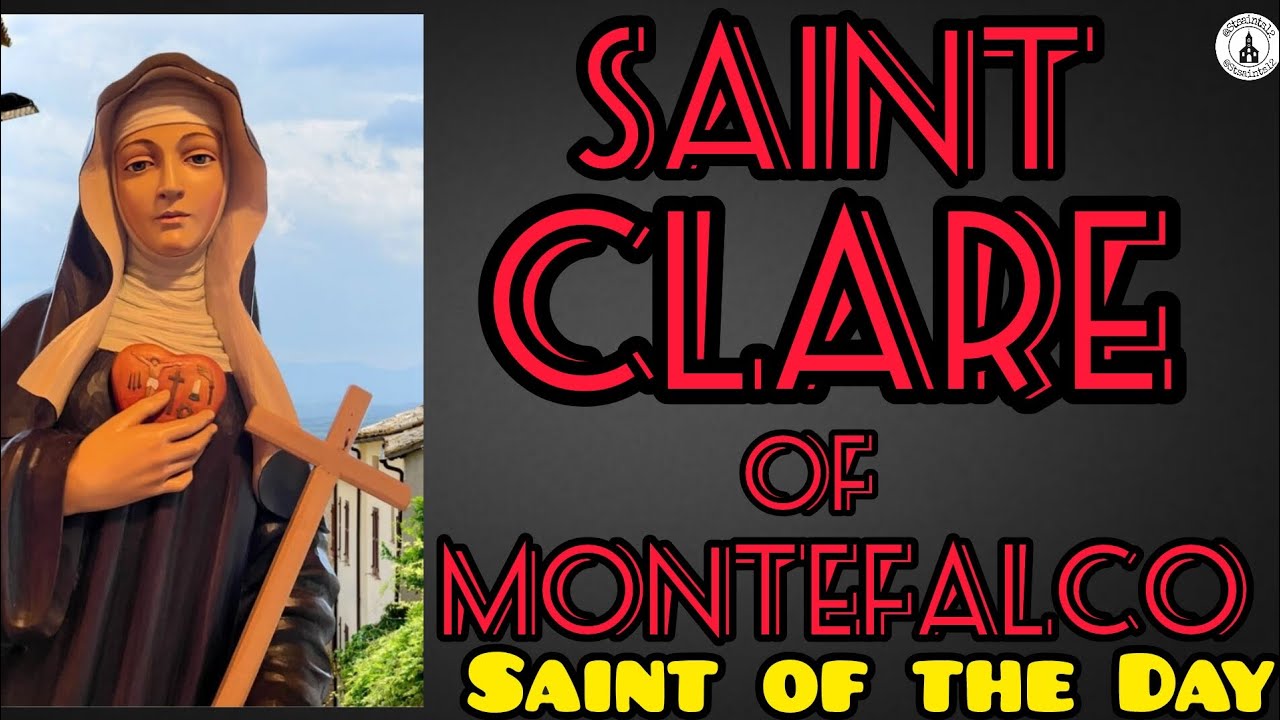 A Small Crucifix was found in her Heart | St Clare's Heart was removed ...