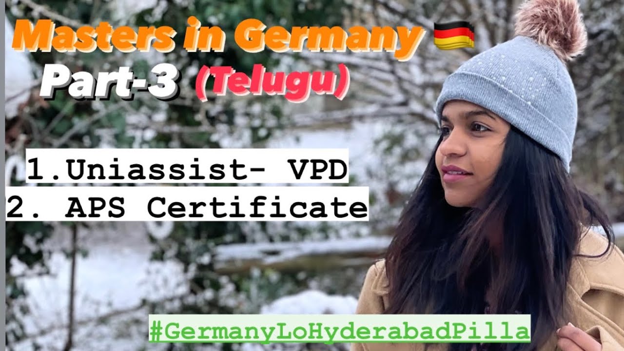 Part-4 Masters in Germany | uni-assist| APS Certificate | Telugu Vlog ...