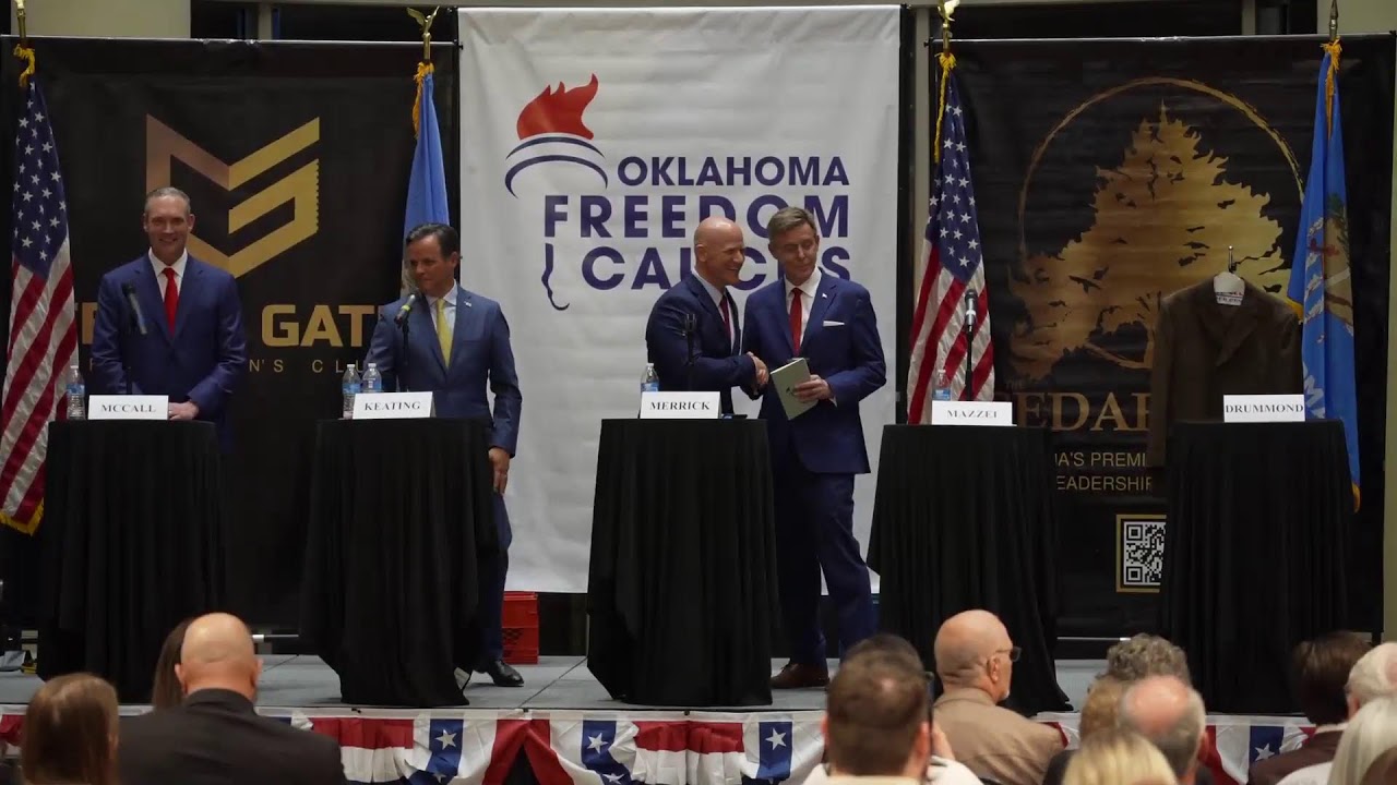 Watch GOP candidates for OK governor debate live ahead of 2026 primary