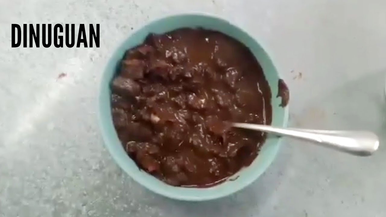 Dinuguan | Pinoy Chef In Papua New Guinea - YouTube
