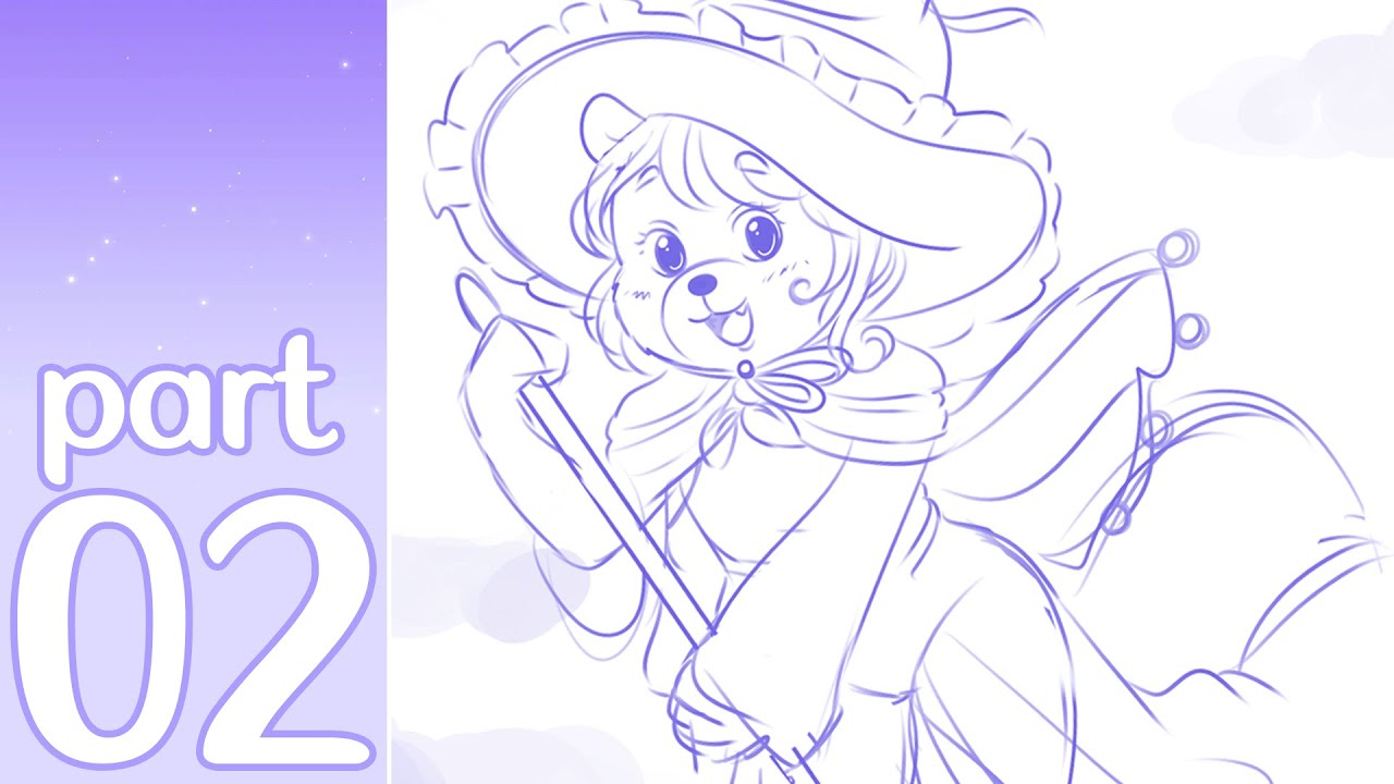 Cinnaminnie's Drawing ☆ Magic by Moonlight 『 Part 2 』 - YouTube