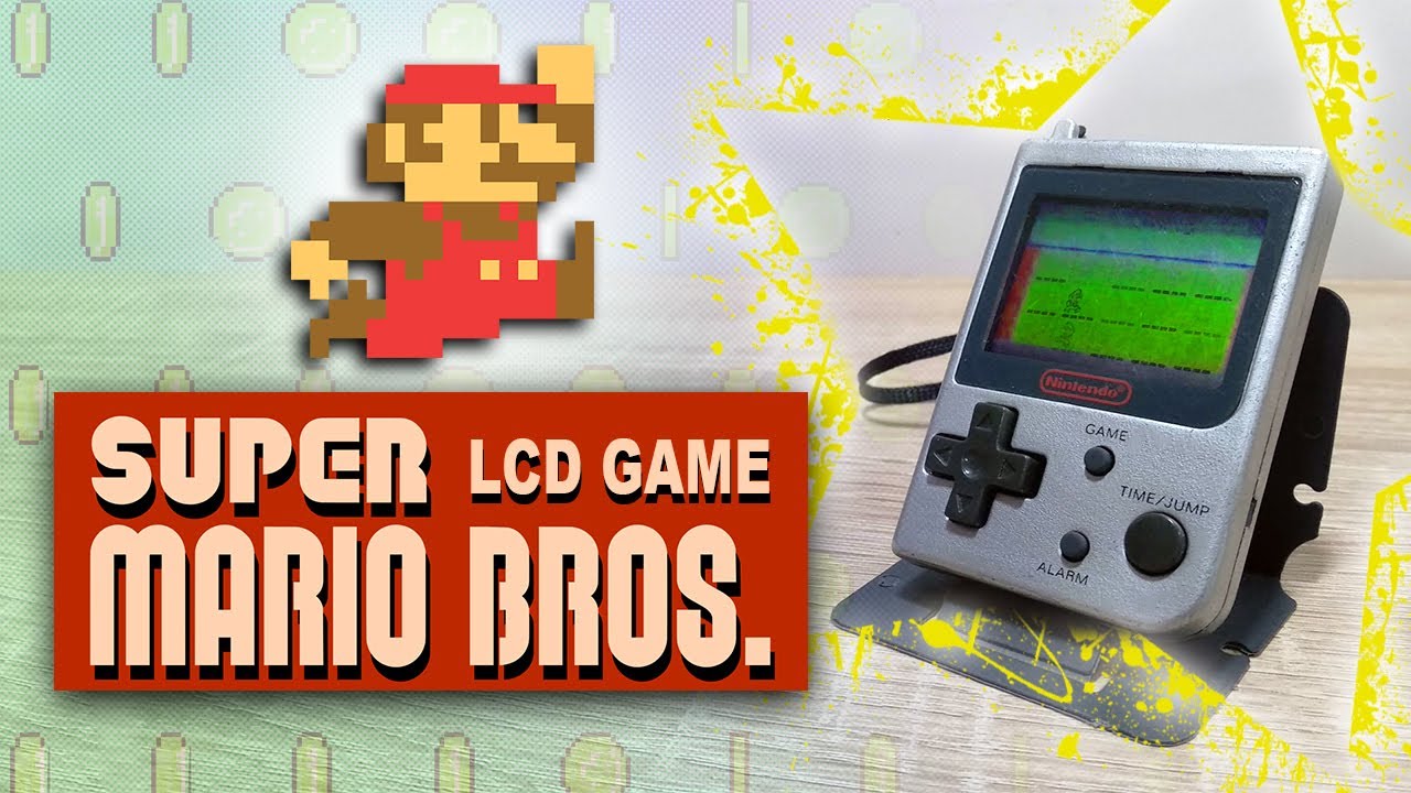 SUPER MARIO BROS - NINTENDO LCD KEYCHAIN GAME - YouTube