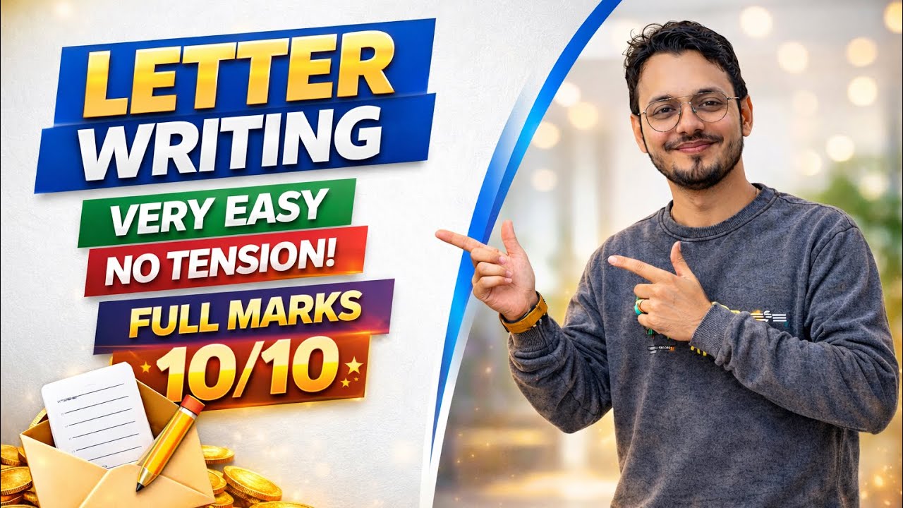 Letter writing in English trick 😱 | letter writing fixed line ...