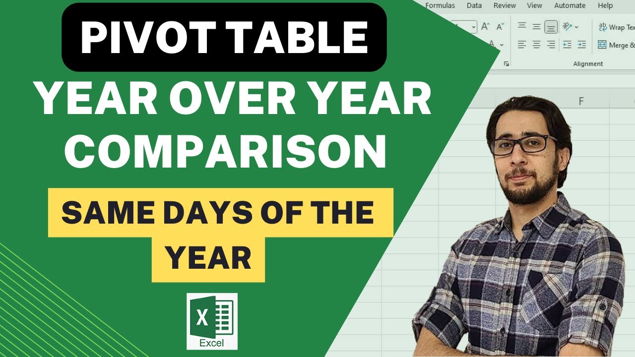 Year Over Year Comparison In Excel Pivot Table For The Same Days Of The Year Over Year Comparison In Excel Pivot Table For The Same Days Of The