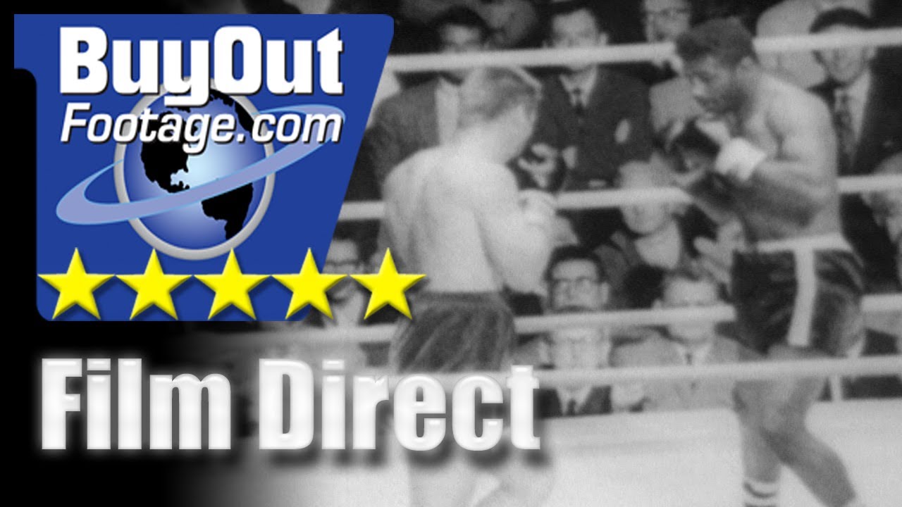 Former Heavyweight Champion Floyd Patterson vs. Boxer Jerry Quarry 1967 ...