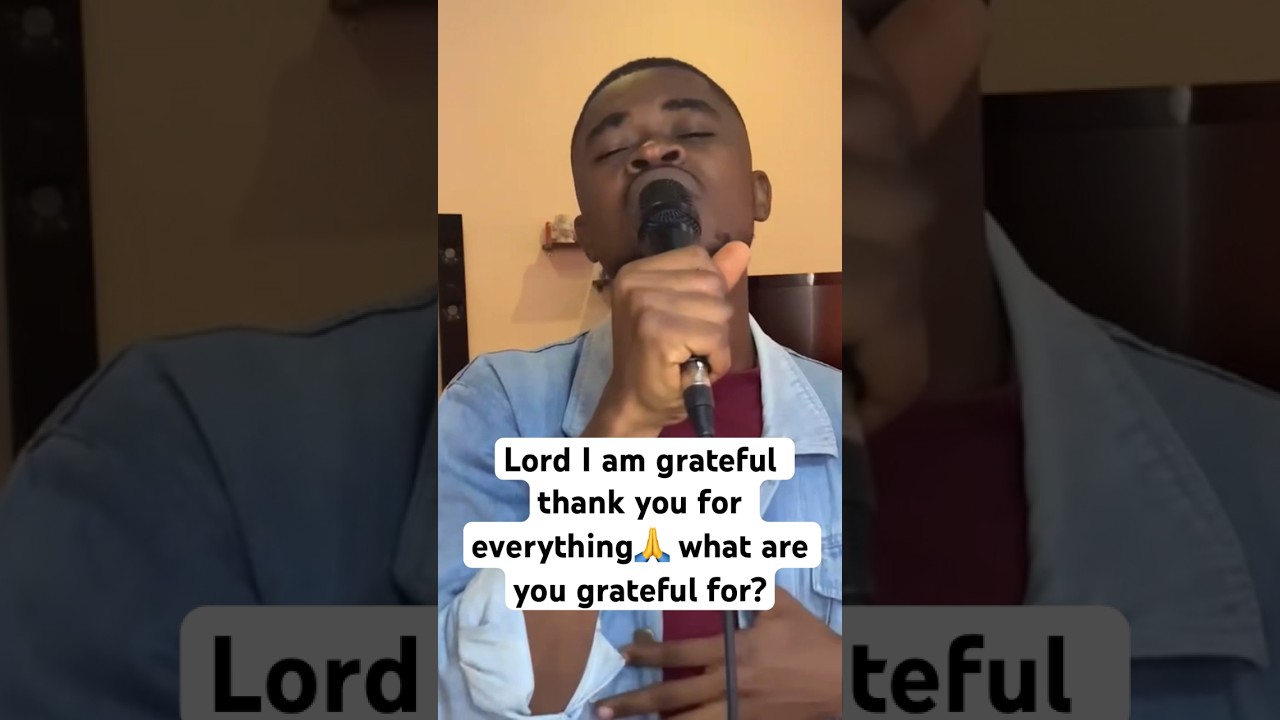 Lord I am grateful thank you for everything🙏 what are you grateful for ...