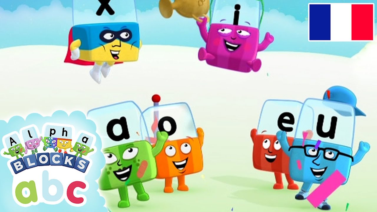 @AlphablocksFrancais - Encore plus de voyelles ! | Apprendre l'anglais ...