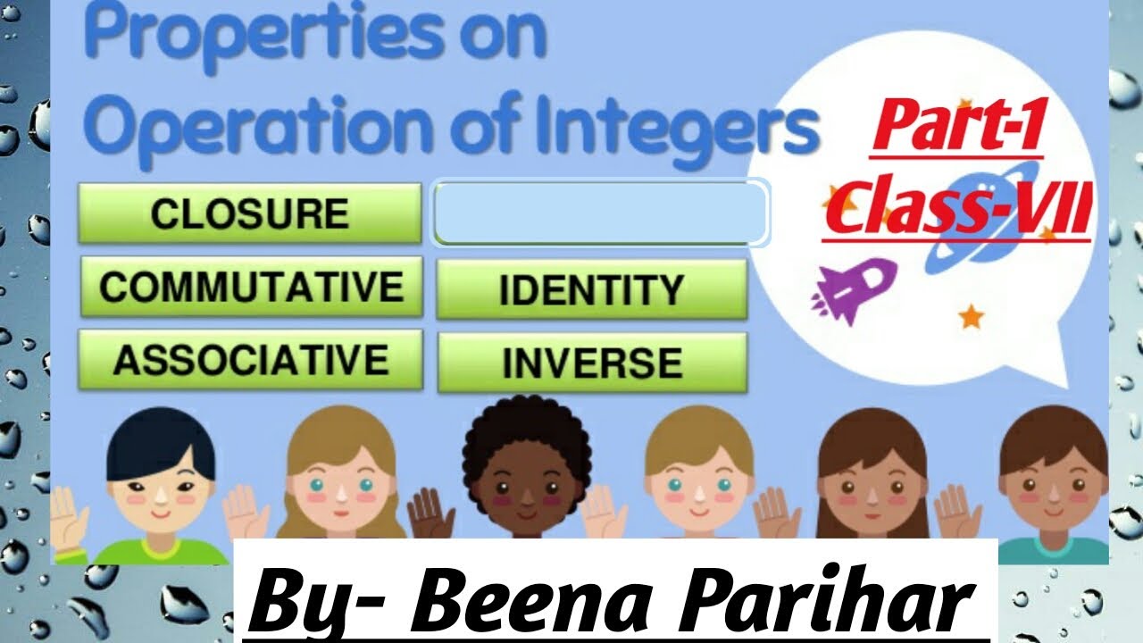 Integers ,Part-1,(Introduction of Integers),Class-VII - YouTube