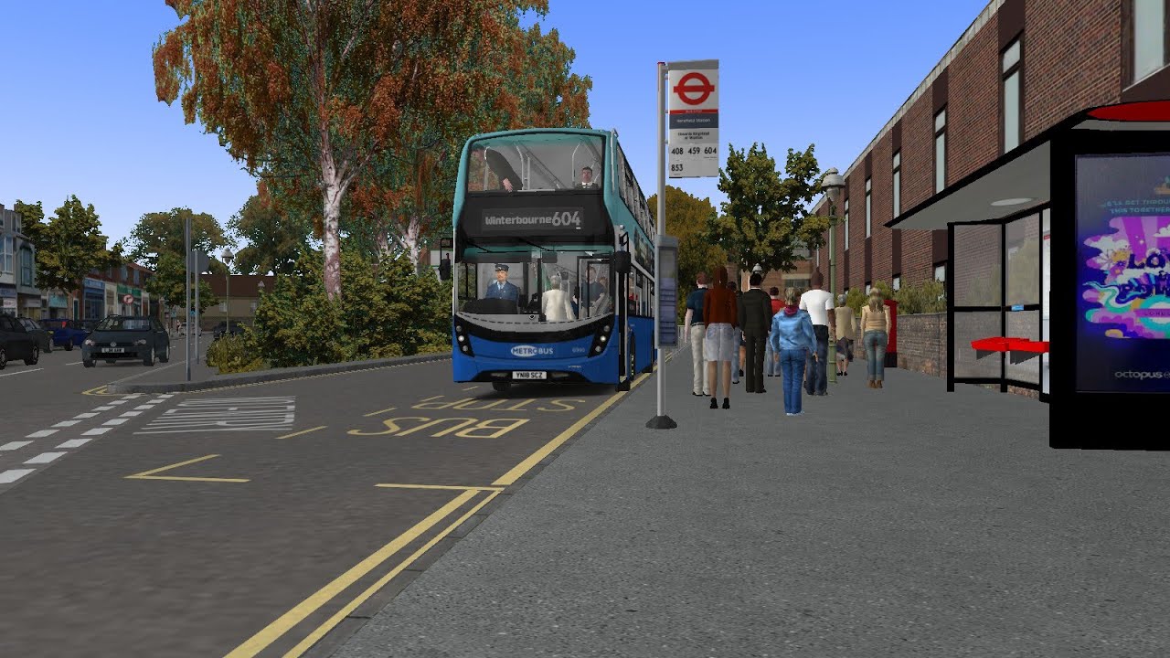 OMSI 2 | Bowdenham V5 | Route 604 Depot - Herefield WS - Winterbourne ...