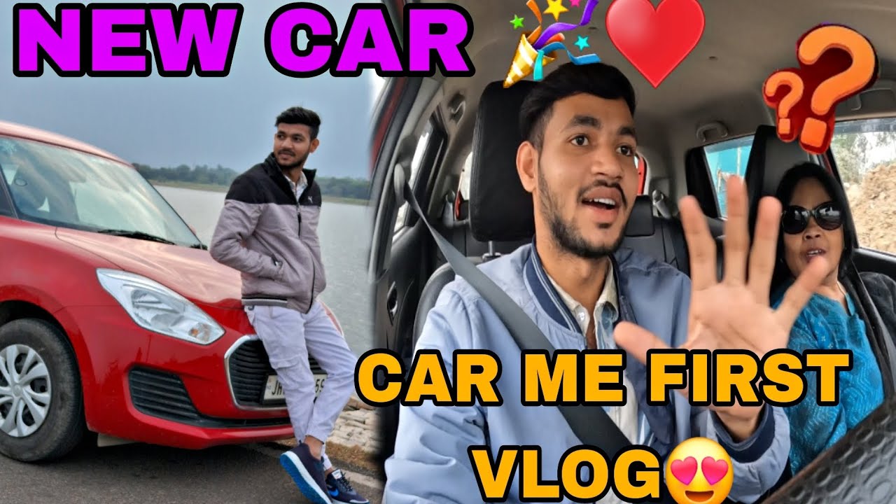 1st time vloging in my 😱new super car😍| My First Moto vlog ♥️| Driving ...