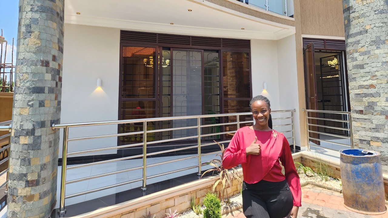 TOURING THE 4 BEDROOMS HOUSE IN BWEBAJJA AKRIGHT ESTATE KAMPALA UGANDA ...