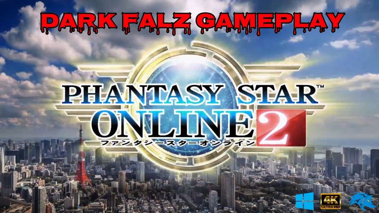 Phantasy Star Online 2 - Dark Falz Gameplay - YouTube