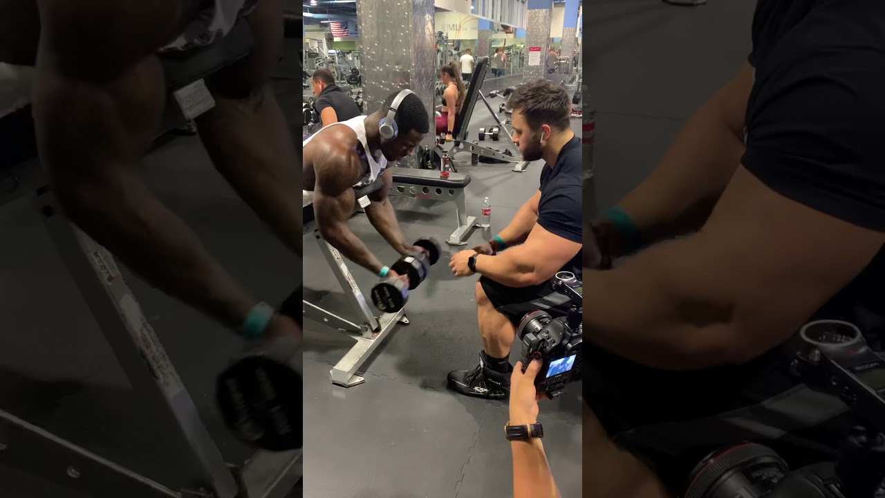 Jarrett Jenkins trains Arms with Regan Grimes - YouTube