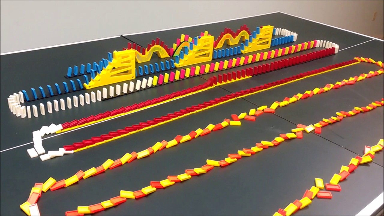 Domino Rally Fall 16 - YouTube