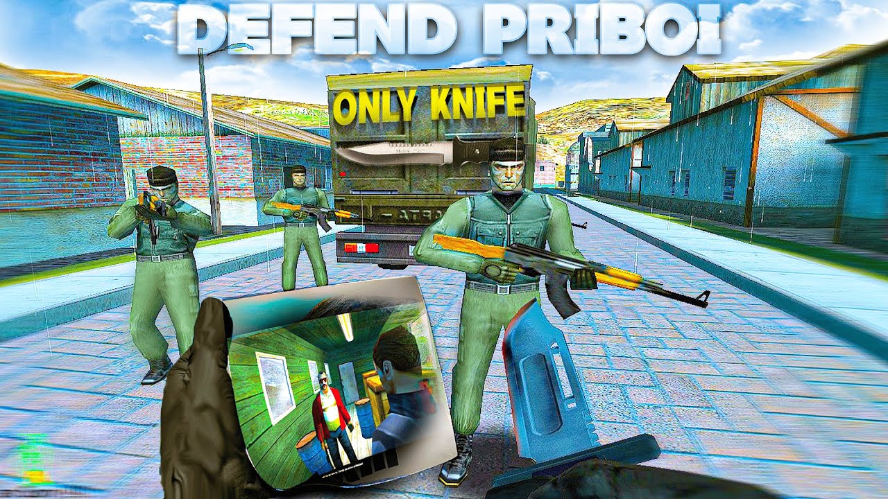 🗿Only knife in defend priboi | IGI 1 Impossible Challenge! - YouTube
