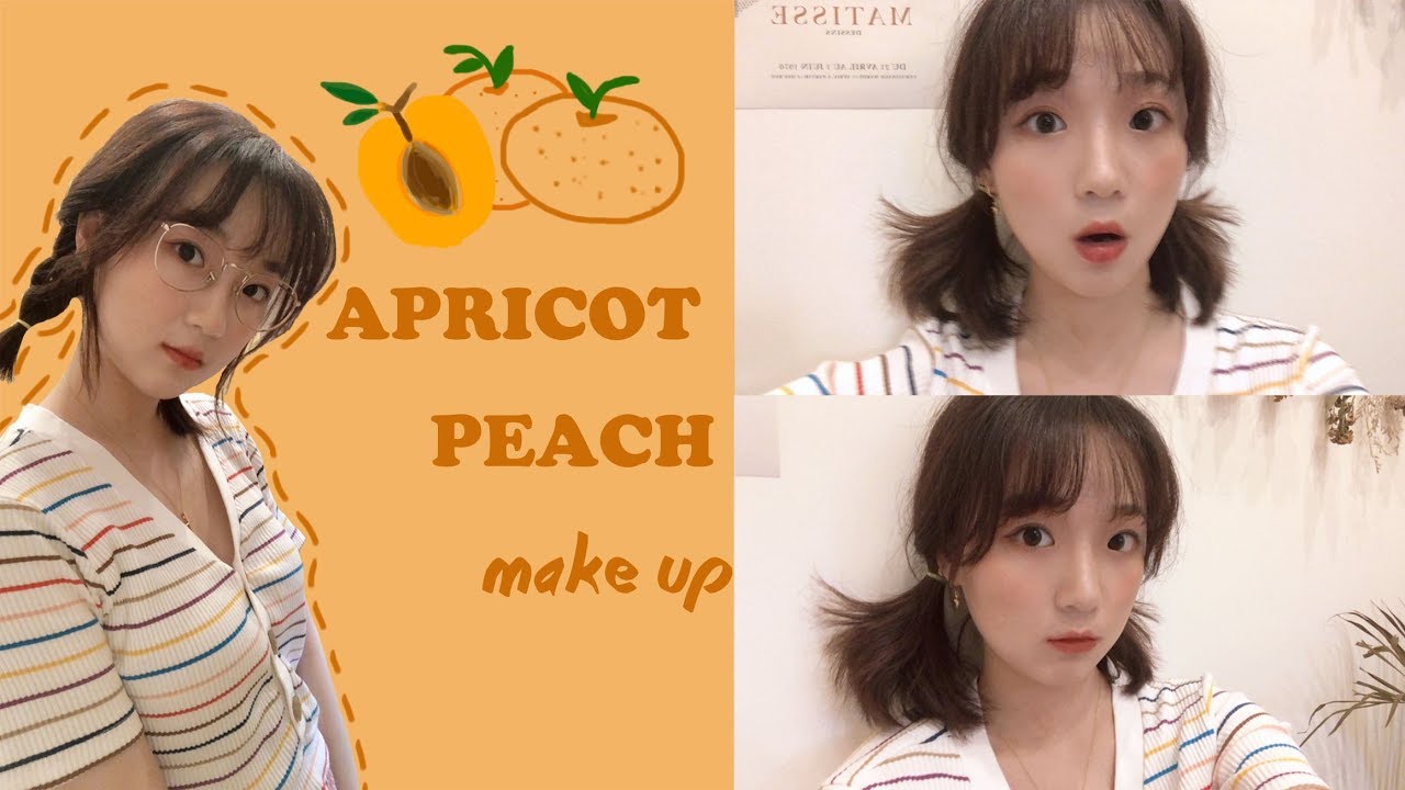 ORANGE APRICOT MAKEUP | 秋季杏色妆容 - YouTube