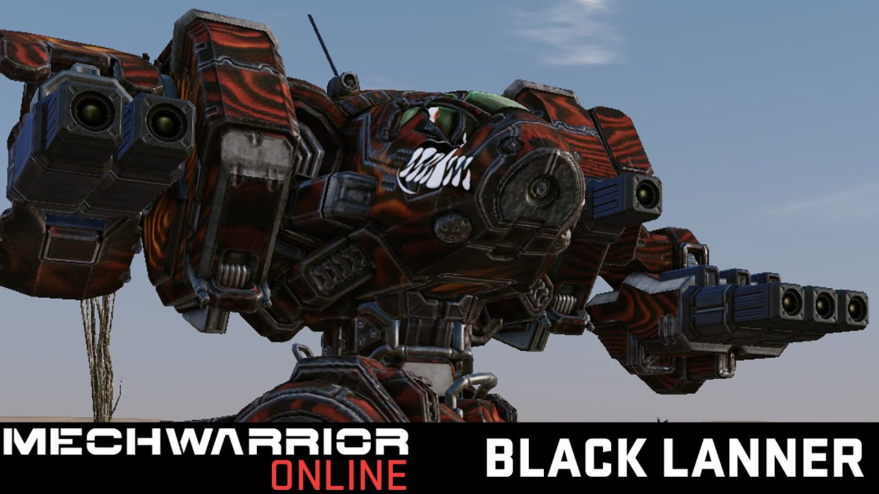 Black Lanner - Favorite Build - Mechwarrior Online - YouTube