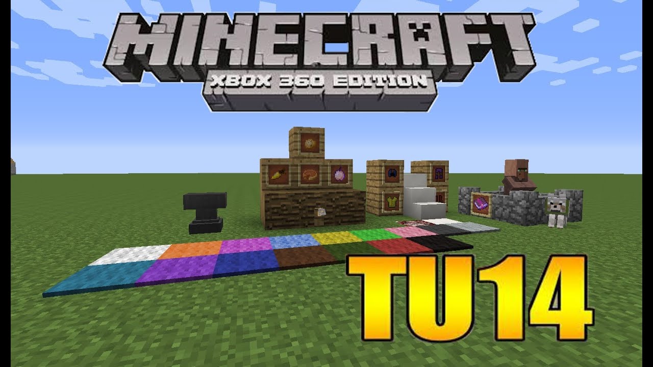 Minecraft Xbox 360 Title Update 14 Features- New and updated!!! - YouTube