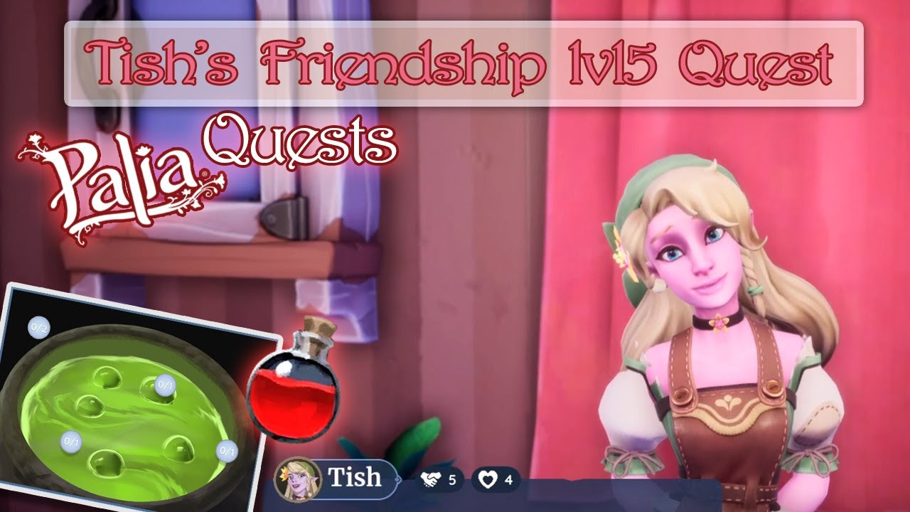 Tish Friendship lvl5 Quest, Another Way, Palia - YouTube