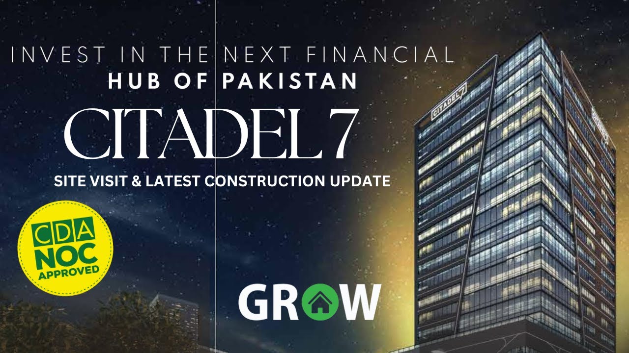 CITADEL 7 ISLAMABAD|New Blue Area|Site Location|Best Investment - YouTube