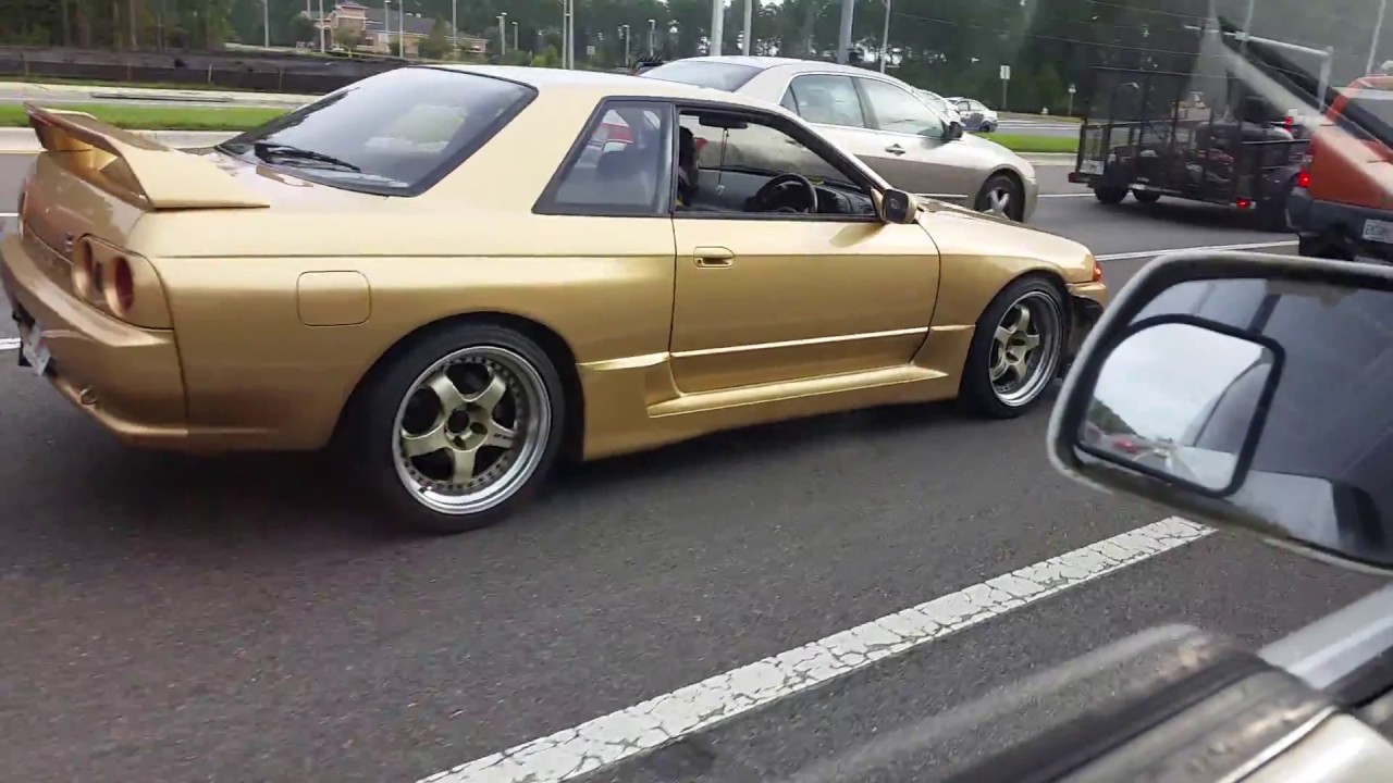 800hp R32 skyline gtr on the streets of florida - YouTube