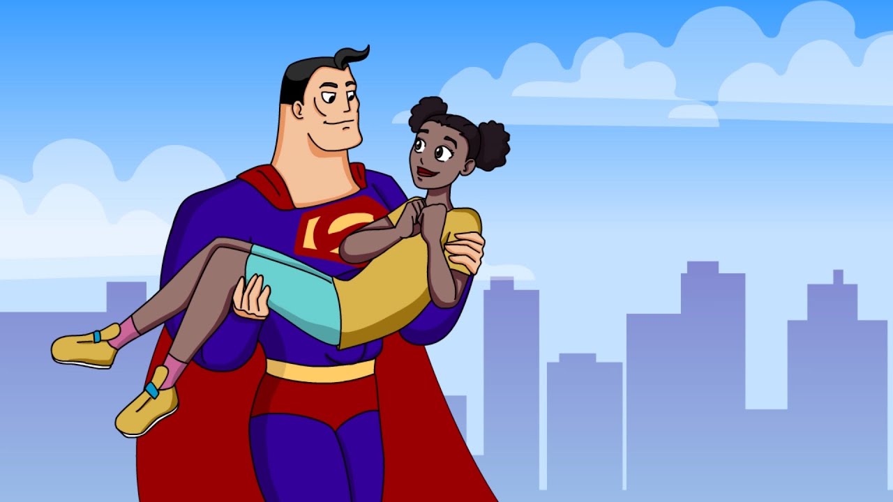 Amanda the adventurer and Superman | ALG78 Animation - YouTube