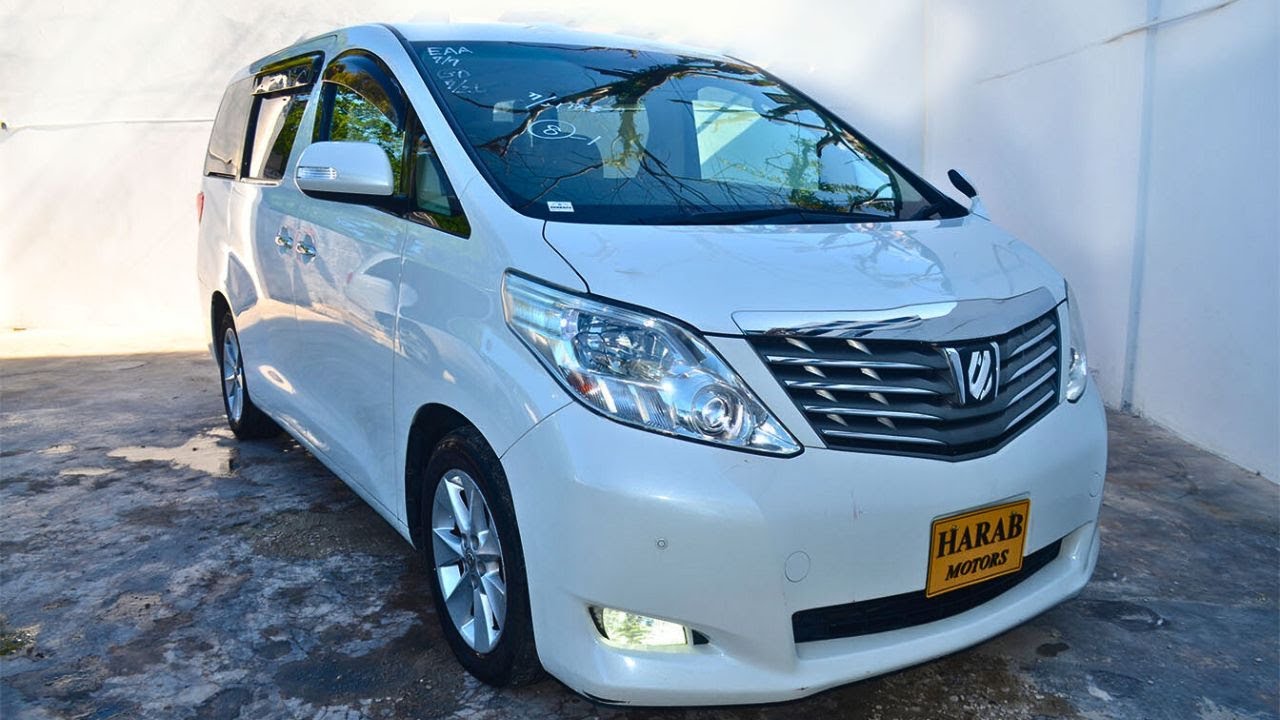 Toyota Alphard 2008 model in pearl colour now available at harab motors ...
