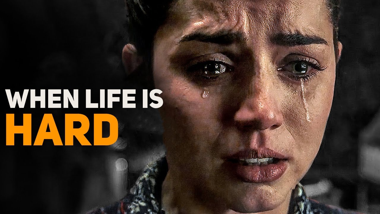 WHEN LIFE IS HARD - Motivational speech - YouTube