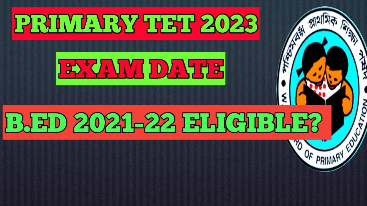 Primary tet 2023 Exam date / Primary tet news today - YouTube