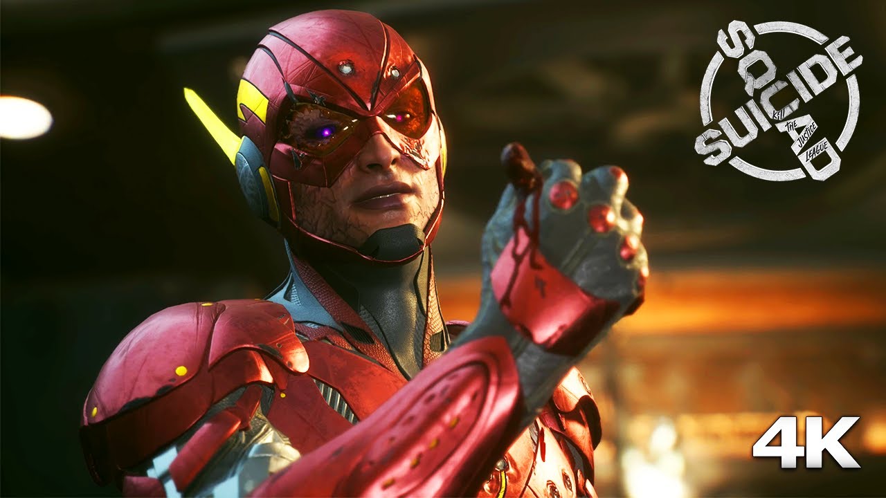 Suicide Squad THE FLASH Boss Fight (Kill the Justice League) 4K Ultra ...