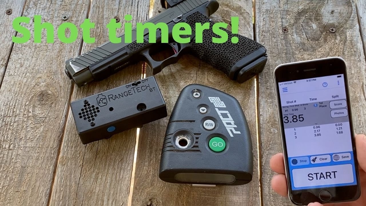 Shot timers; Rangetech, Pact, a free app' and... - YouTube