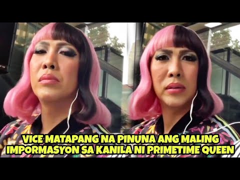 MEME VICE MATAPANG NA PINUNA ANG MALING IMPORMASYON SA KANILA NI PRIME ...