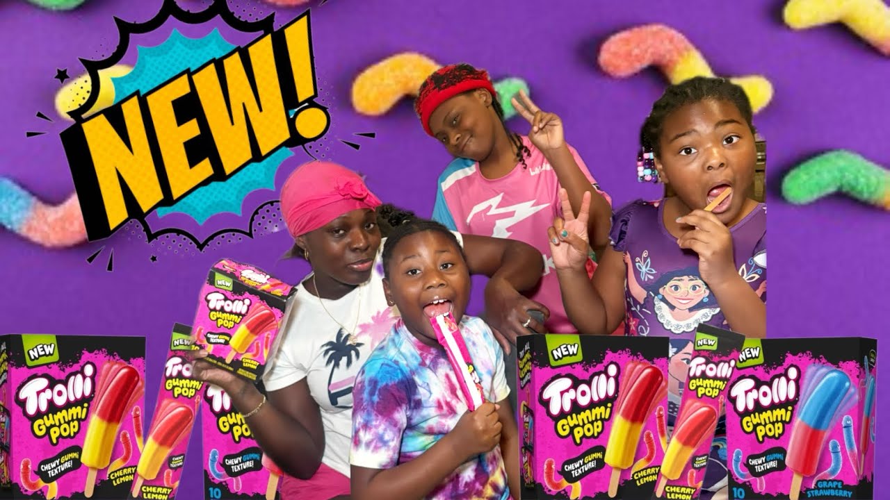 Trolli’s NEW GUMMi PoP| Viral popsicle - YouTube