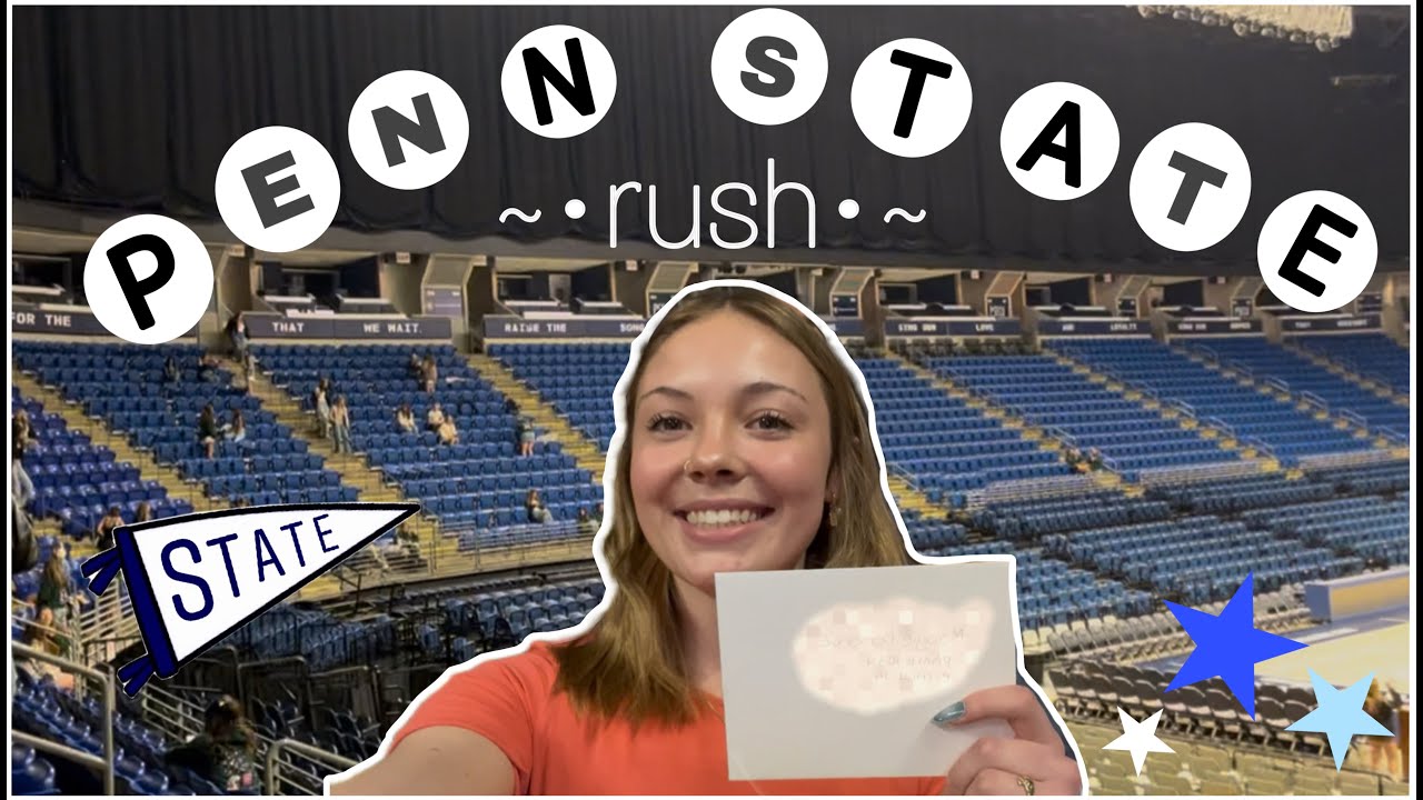 Penn State Sorority Rush Vlog :) - YouTube