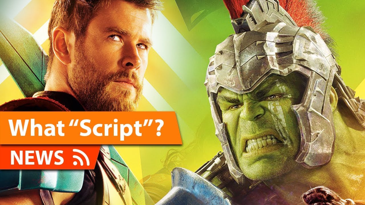 Thor Ragnarok Script was Mostly Improvised & Fan Outrage - YouTube