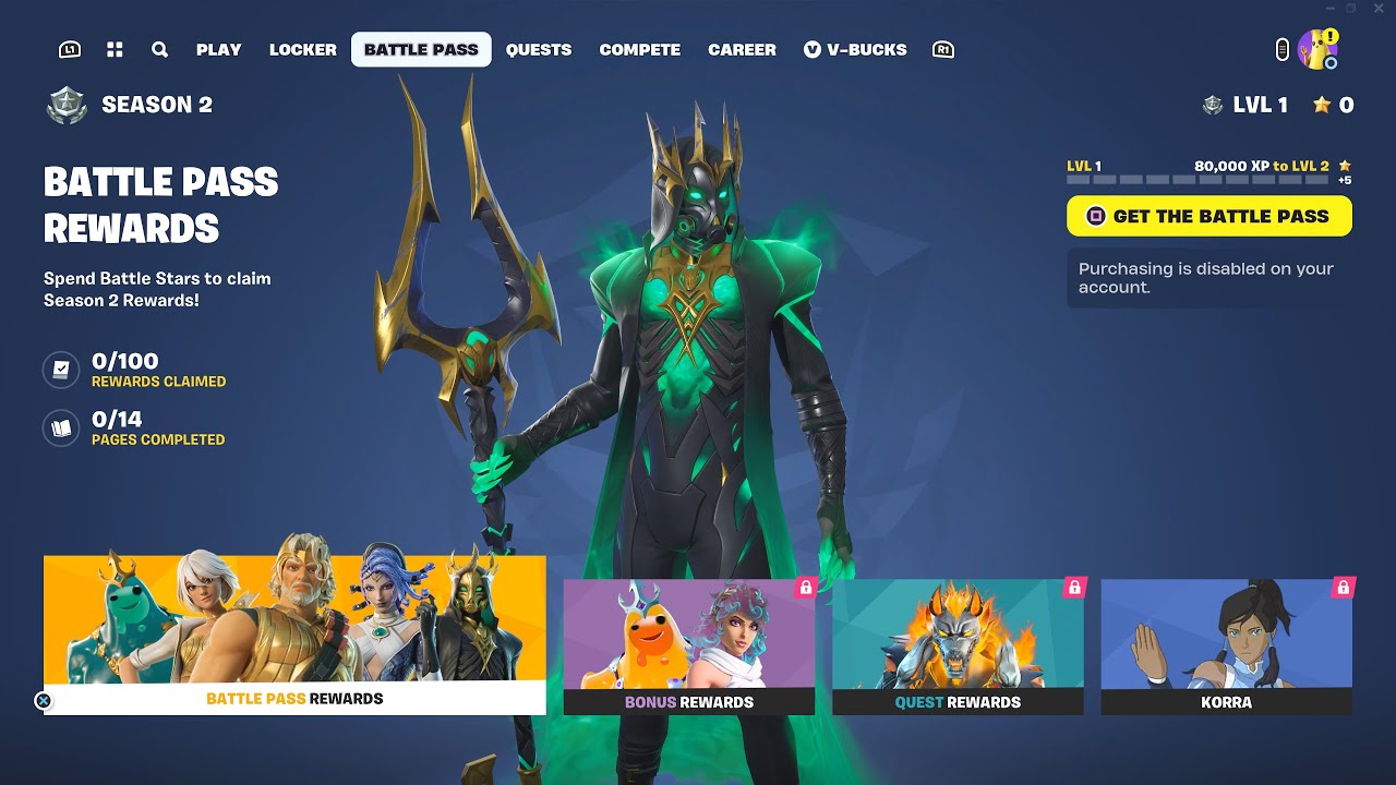 Fortnite Chapter 5 Season 2 Battle Pass (LEAKED) - YouTube
