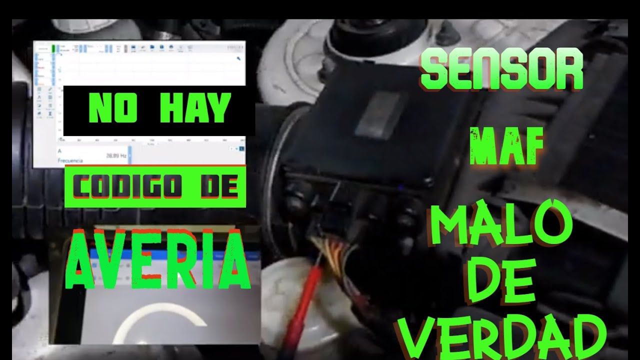 Cómo diagnosticar un sensor MAF en un Mitsubishi Montero JR sin códigos de avería - YouTube