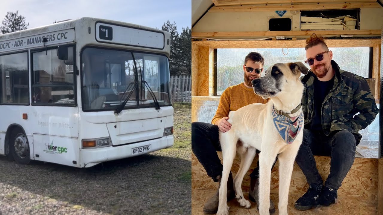 WE BOUGHT A BUS UK - #11 help from friends - YouTube