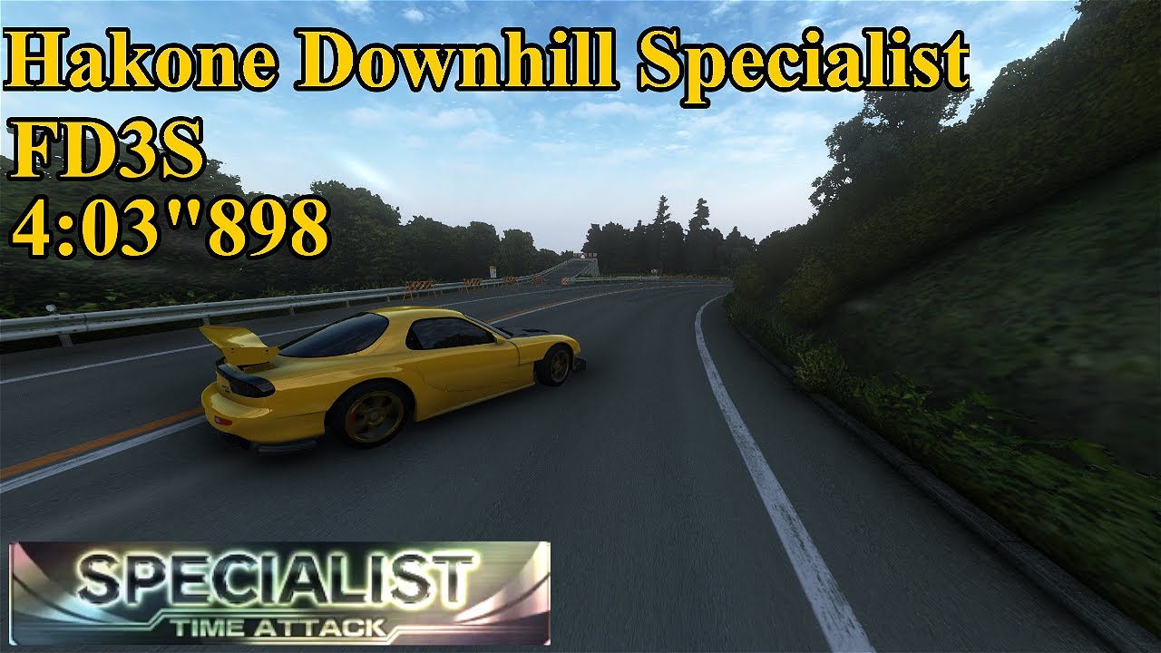 Initial Unity Hakone downhill specialist (FD3S) - YouTube