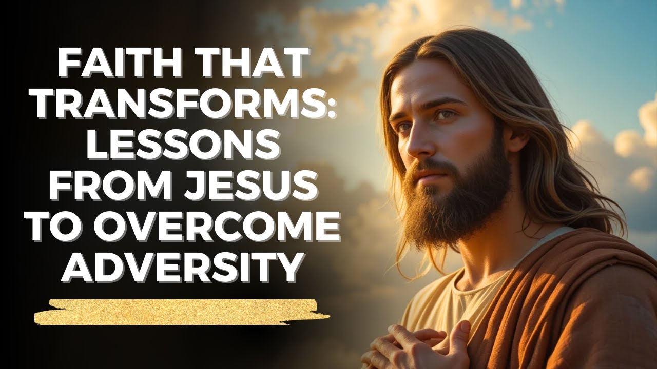 Faith that Transforms Lessons from Jesus to Overcome Adversity - YouTube